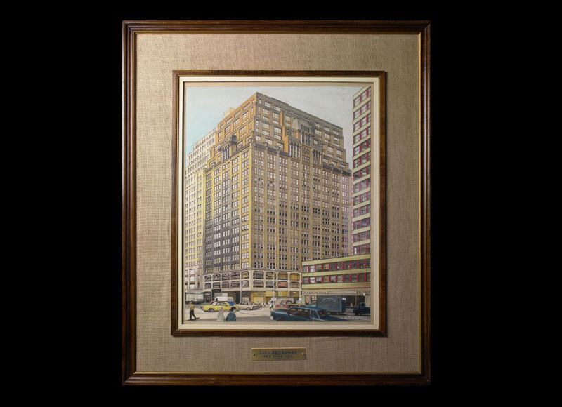STEVEN S. POWERS - Cityscape / 1385 Broadway, New York, NY