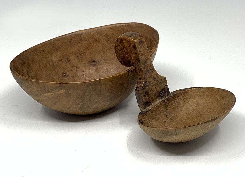 STEVEN S. POWERS - Woodlands Miniature Bowl & Ladle