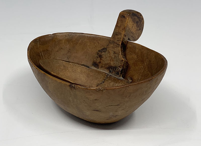 STEVEN S. POWERS - Woodlands Miniature Bowl & Ladle