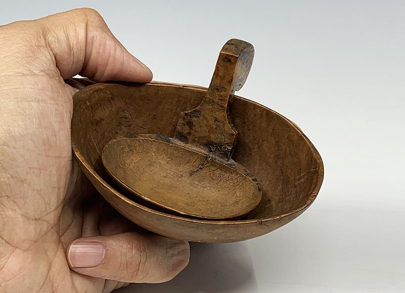 STEVEN S. POWERS - Woodlands Miniature Bowl & Ladle